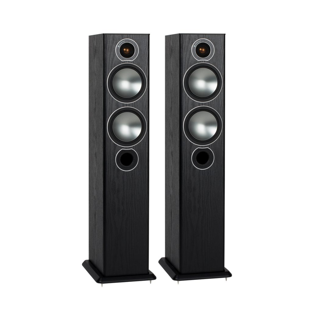 PARLANTE COLUMNAS BRONZE 5 MONITOR AUDIO BLACK | Sound Advisors